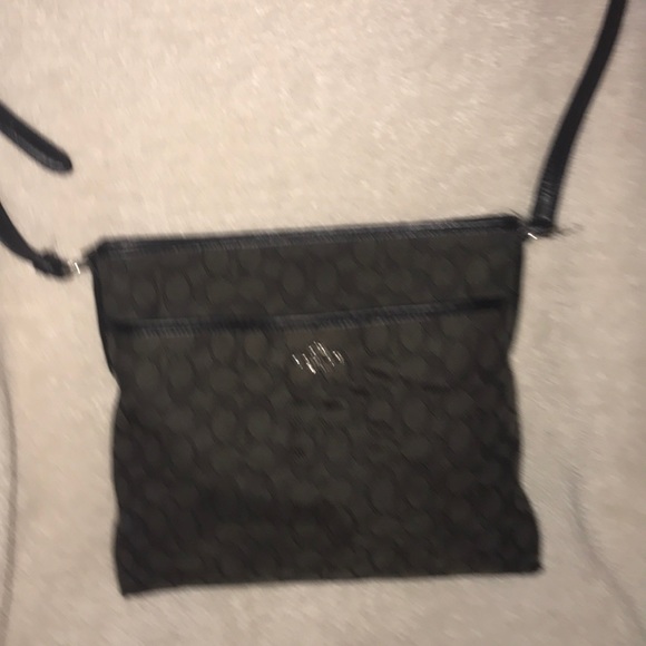 Coach | Bags | Authentic Greyscale Coach Crossbody Purse | Poshmark